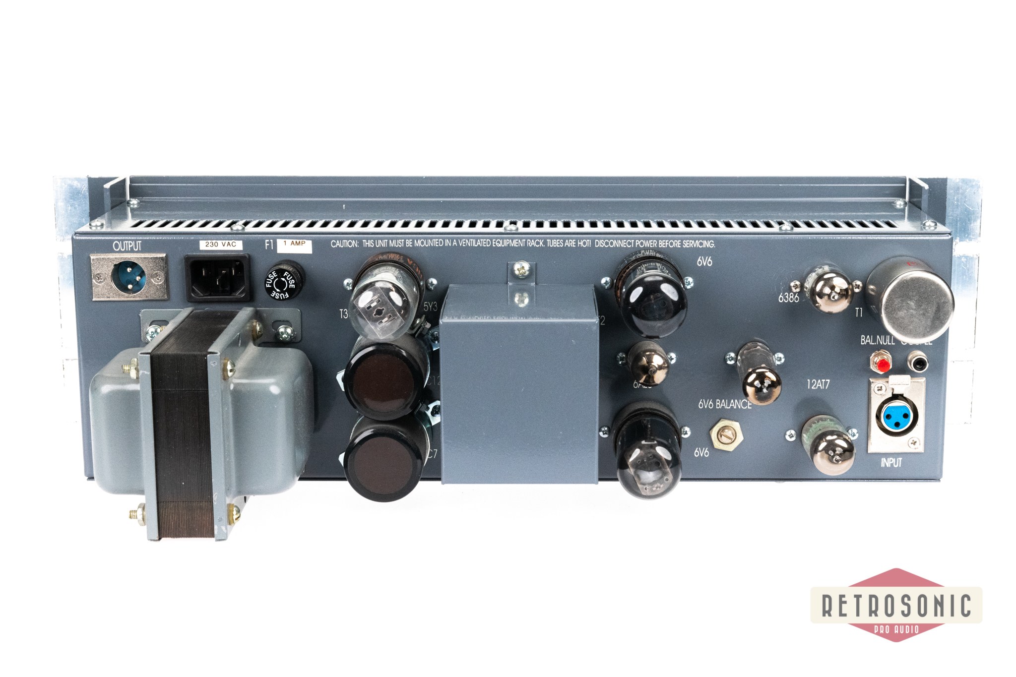 Retro Instruments Gates Sta Level Gold Edition Tube Compressor #00133