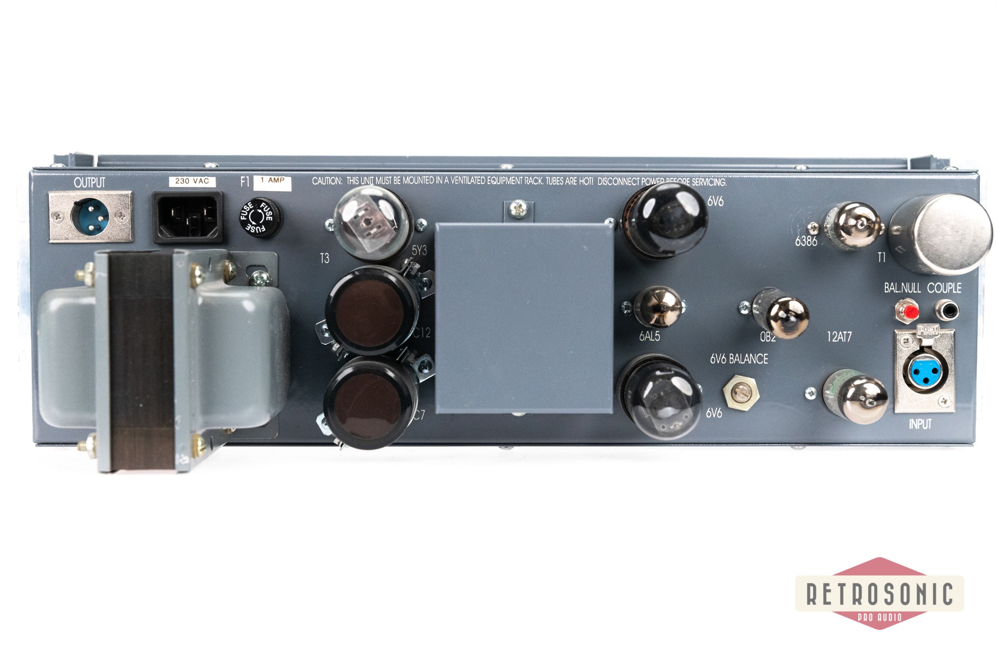 Retro Instruments Gates Sta Level Gold Edition Tube Compressor #00133